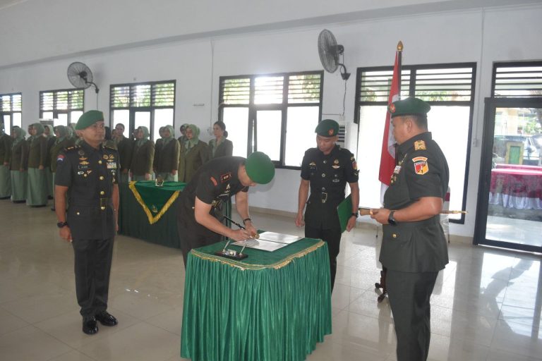 Letkol Inf Abraham S Panjaitan Resmi Pimpin Kodim 1311/Morowali ...